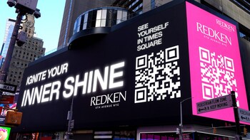 Redken Debuts Times Square 3D Billboard with Augmented Reality Virtual ...