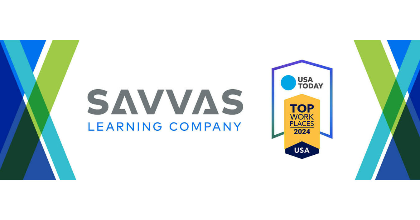 Savvas Learning Company Earns 2024 Top Workplaces USA Award