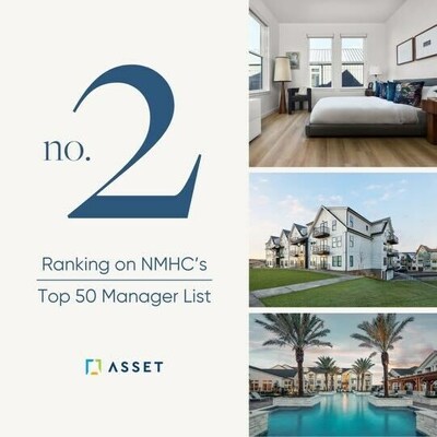 Asset Living Ranked No. 2 on National Multifamily Housing Council's ...