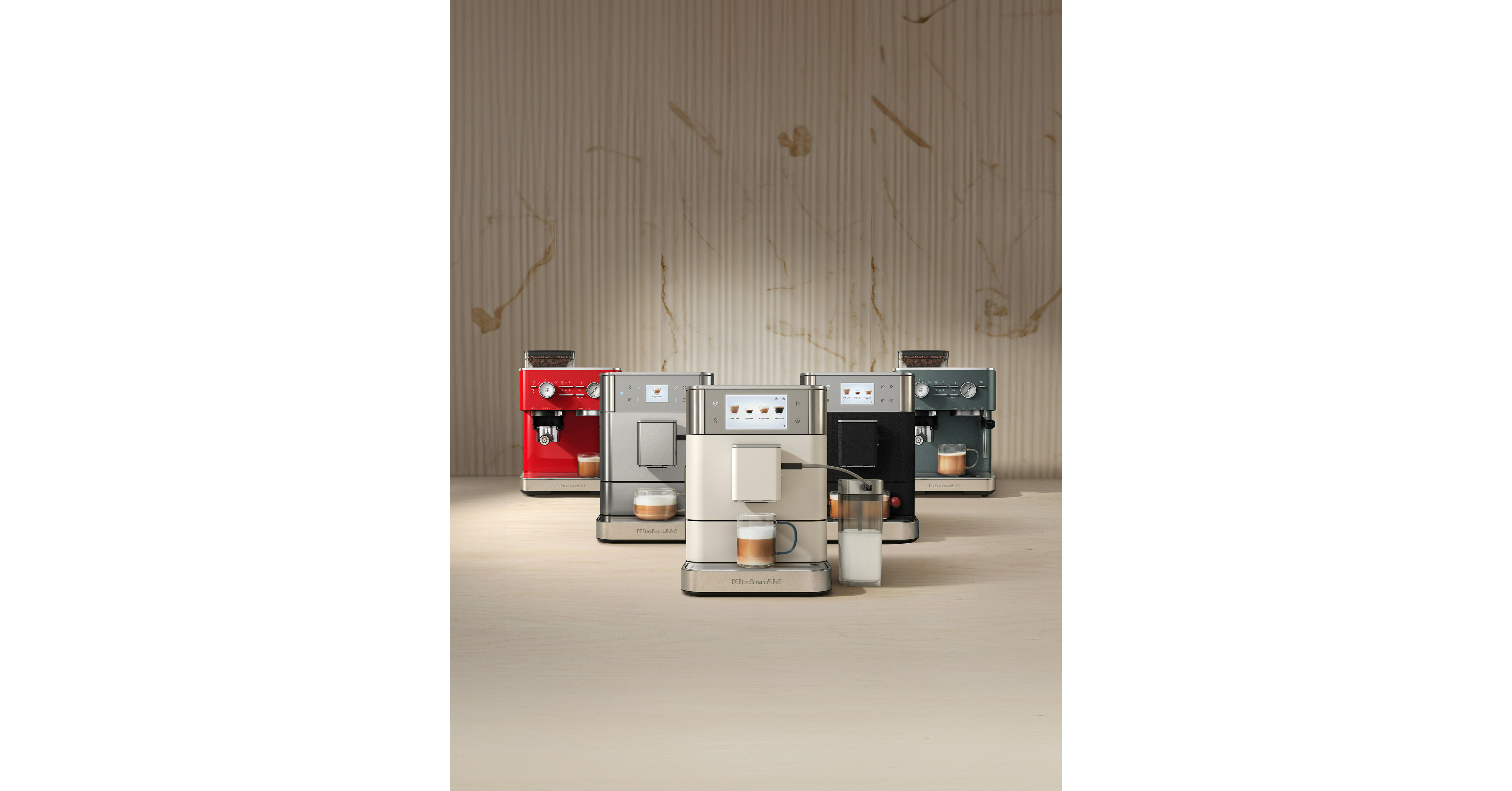 NEW KITCHENAID® ESPRESSO COLLECTION FEATURING SEMI-AUTOMATIC AND FULLY ...