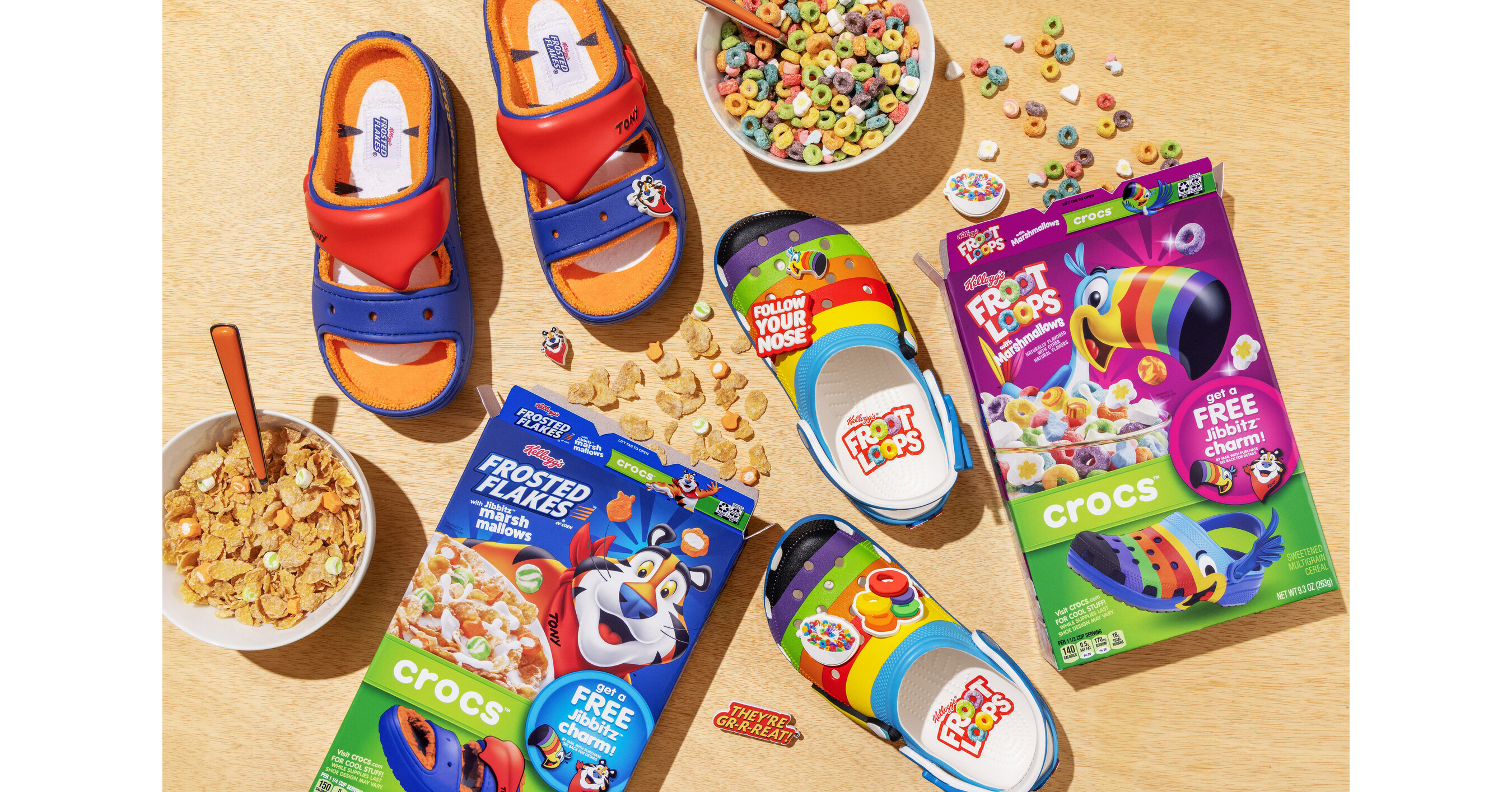 Two of Kellogg's Iconic Mascots, Tony the Tiger® and Toucan Sam®, Just ...