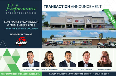 After Over 50 Years, George C. Chaconas of Performance Brokerage Services Advises on the Sale of ...