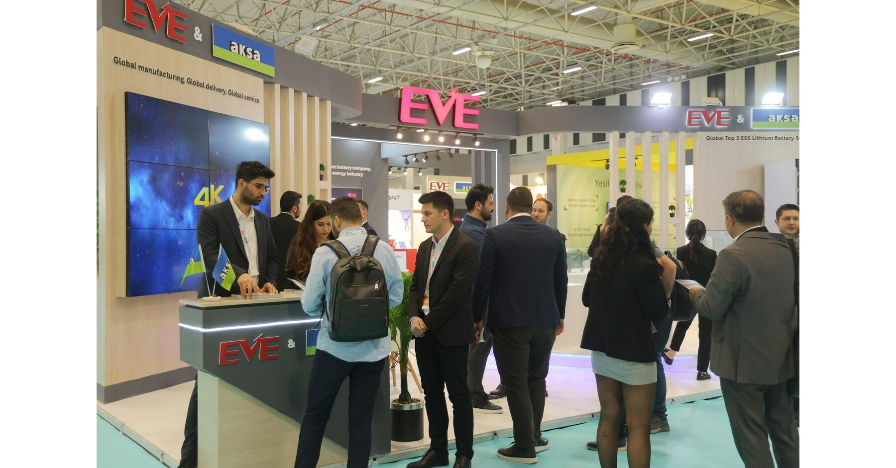 Two-booth Collaborative Unveiling, EVE Energy's Grand Participation ...