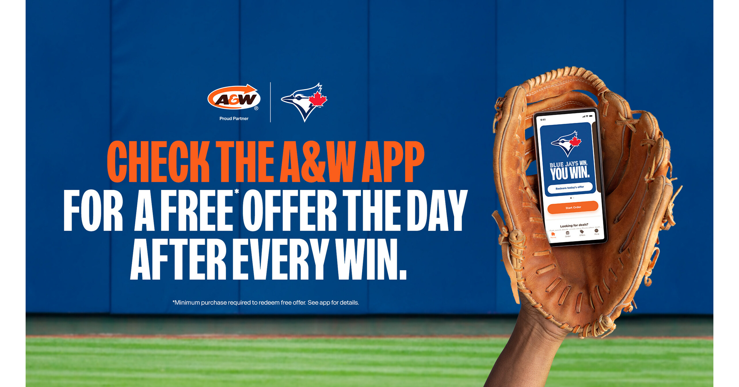 Every Toronto Blue Jays™ win this season scores you a free A&W offer on ...