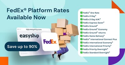 Easyship the first Shipping Platform to offer the full bundle of FedEx® Delivery Solutions for ...