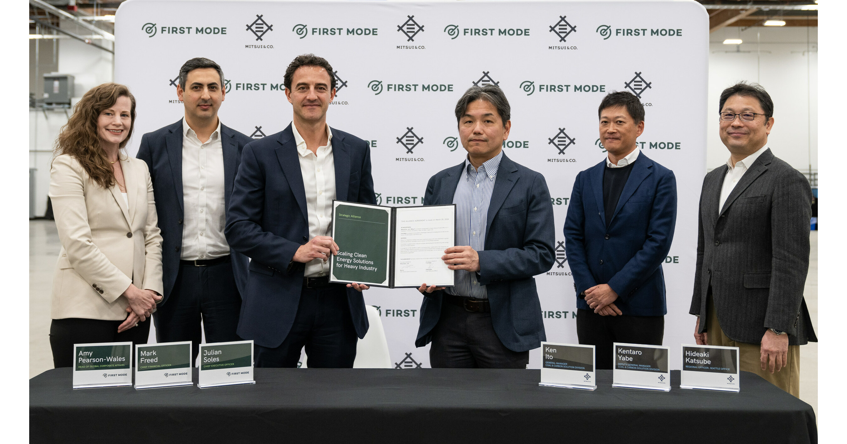 First Mode Announces Strategic Alliance to Scale Clean Energy Solutions ...