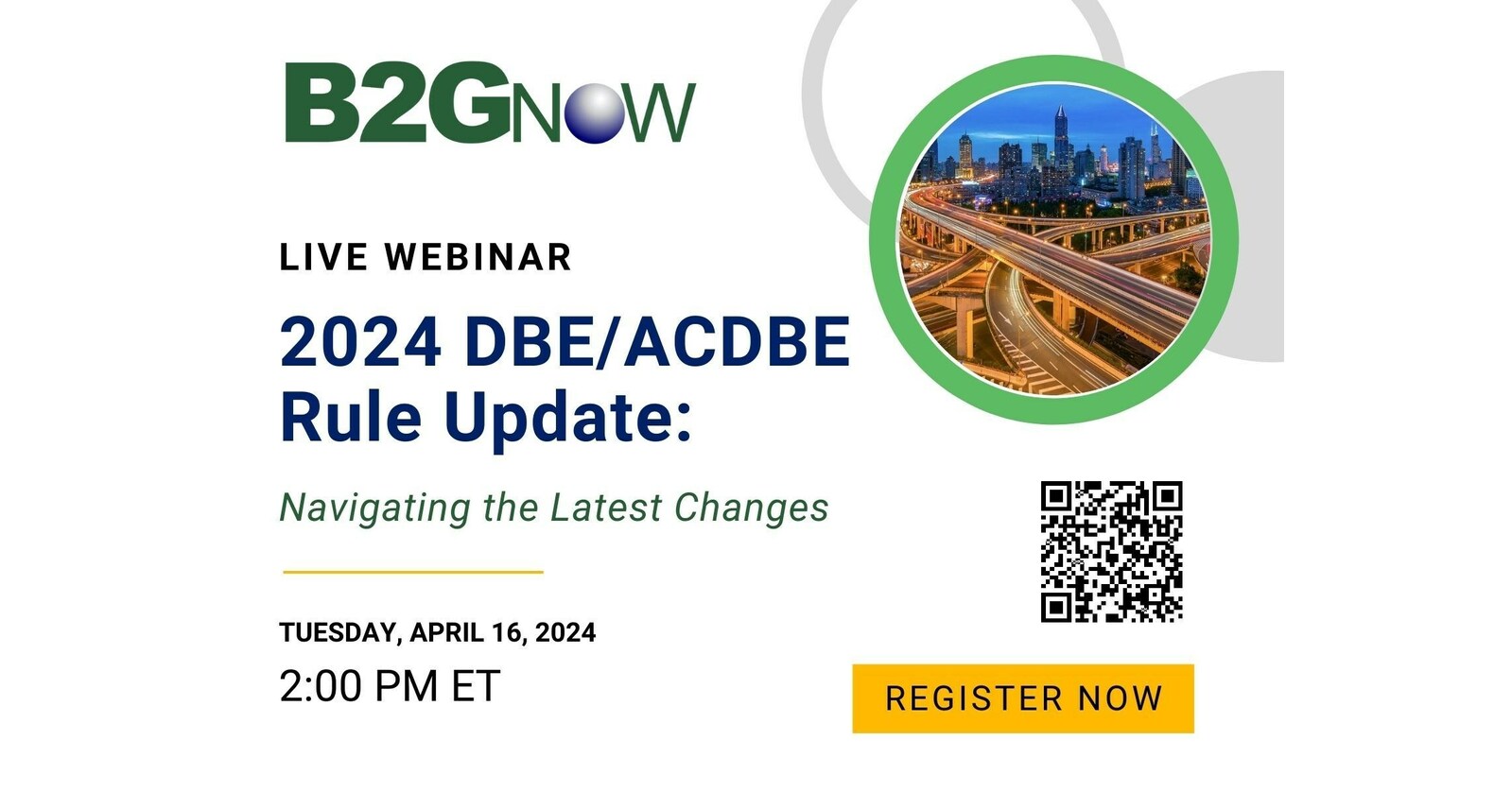 B2Gnow Reaffirms Commitment to Compliance, Announces Upcoming DBE/ACDBE ...