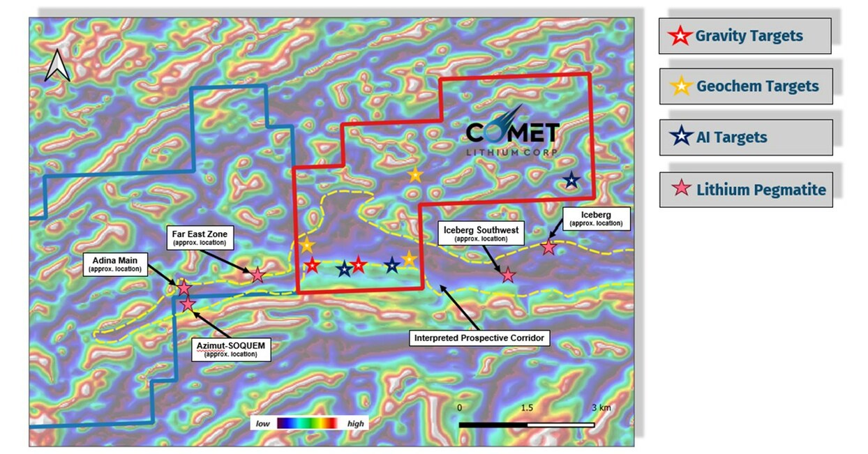 Comet Outlines 2024 Phase 1 Exploration Program at Liberty Lithium Property