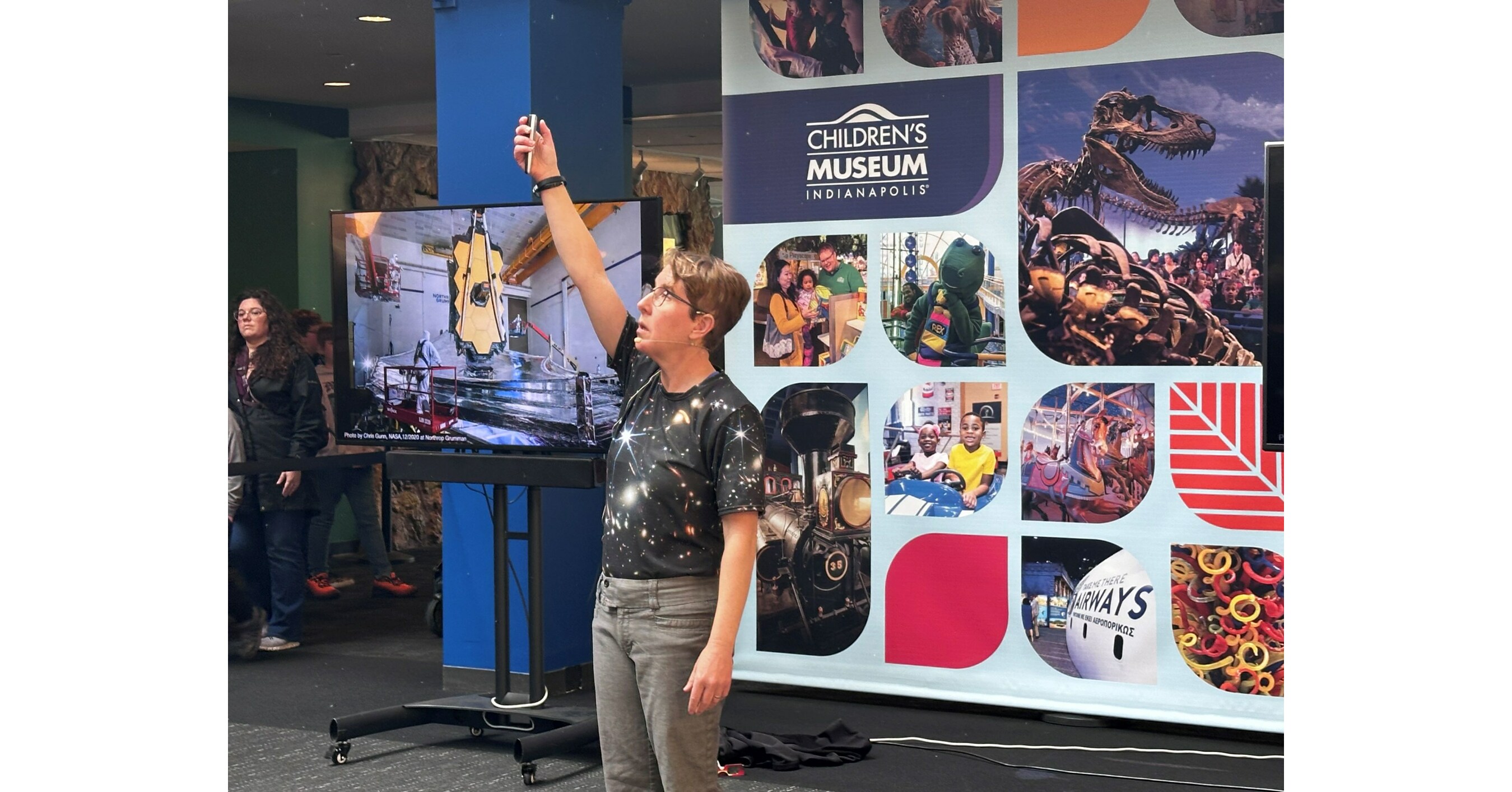 NASA's Top Scientists and Dinos Decked out with Solar Eclipse Glasses ...