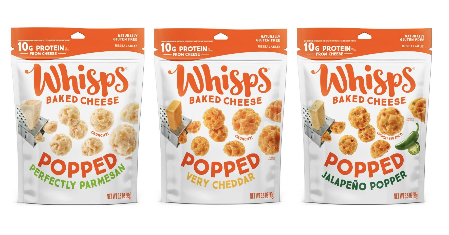 Whisps Introduces Popped - The Cheesiest Cheese Snack Ever