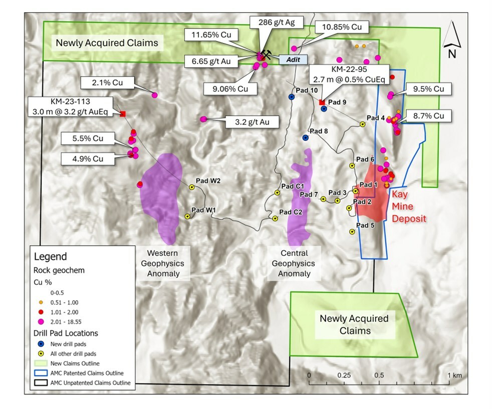 Arizona Metals Extends Kay Claims 300 Metres North, Increases Land ...