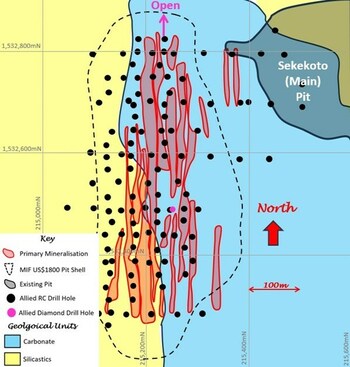 ALLIED GOLD ANNOUNCES POSITIVE EXPLORATION RESULTS AT KURMUK'S TSENGE ...