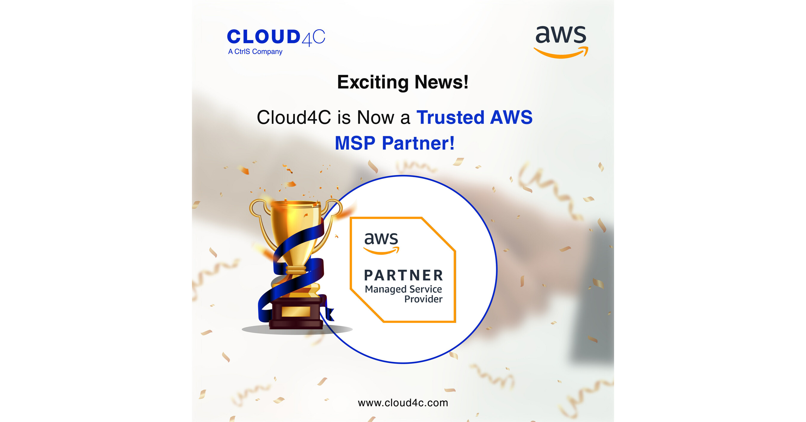 Cloud4C Achieves AWS Managed Services Provider (MSP) Status
