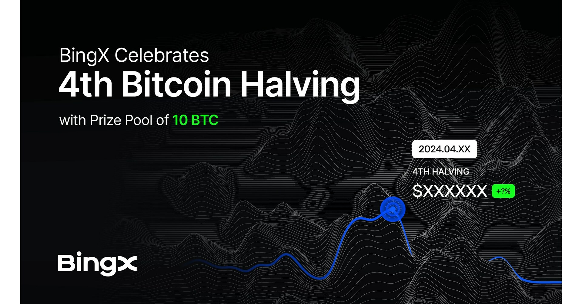 BingX Celebrates 4th Bitcoin Halving with Prize Pool of 10 BTC