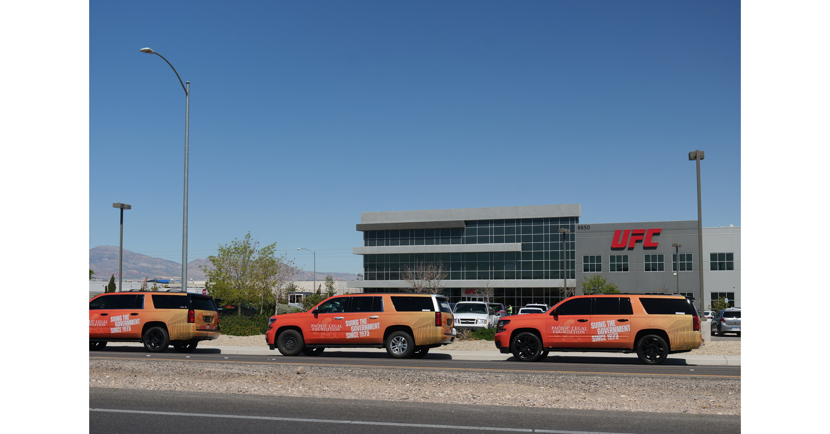 Pacific Legal Foundation Launches 'Fight' Campaign at UFC 300