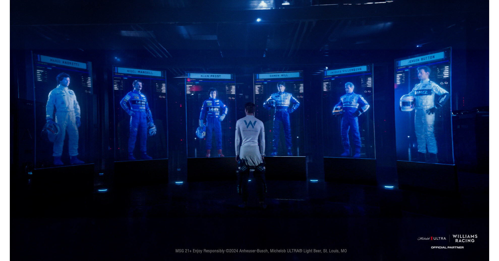 Michelob ULTRA Presents "Lap of Legends" - the First-Ever Real vs. Virtual Race Debuting in New ...