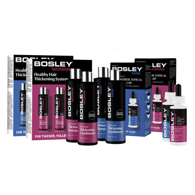 BosleyMD Introduces Exclusive Line Called BosleyMan and BosleyWoman at Sally Beauty