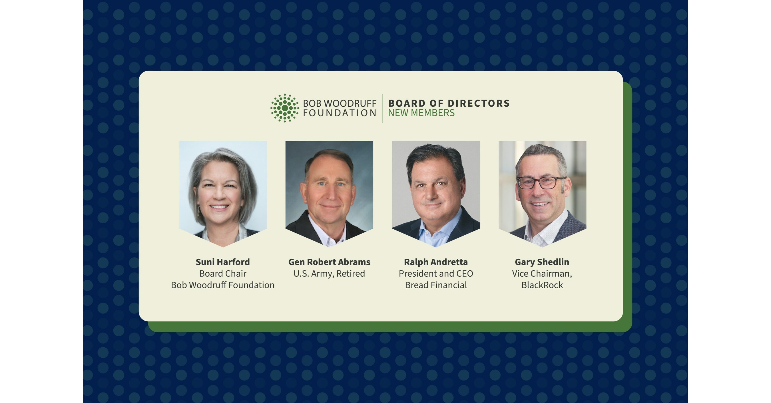 Bob Woodruff Foundation Names SUNI P. Harford as Board Chair and ...