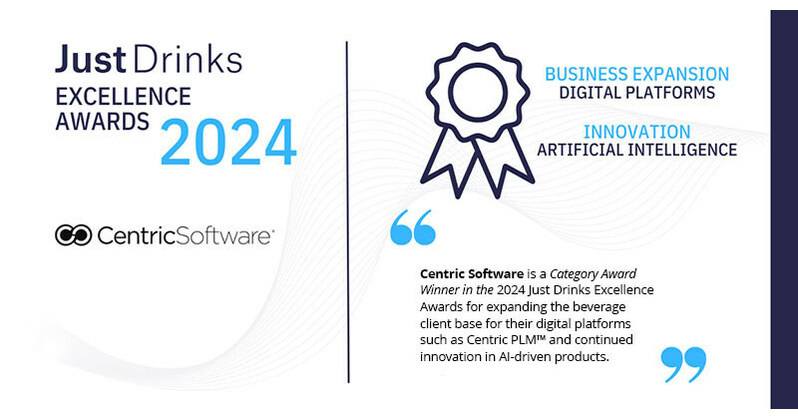 Centric Software Wins the Just Drinks Excellence Awards