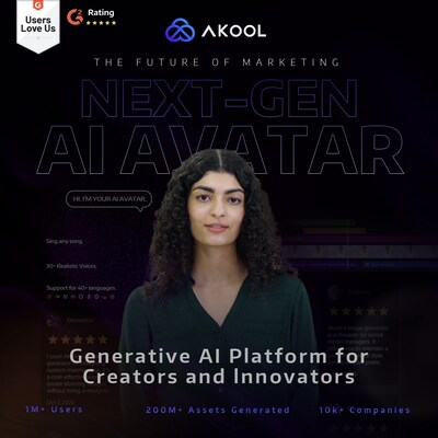 AKOOL Introduces New Class of Gen AI Avatars, Setting a New Standard ...