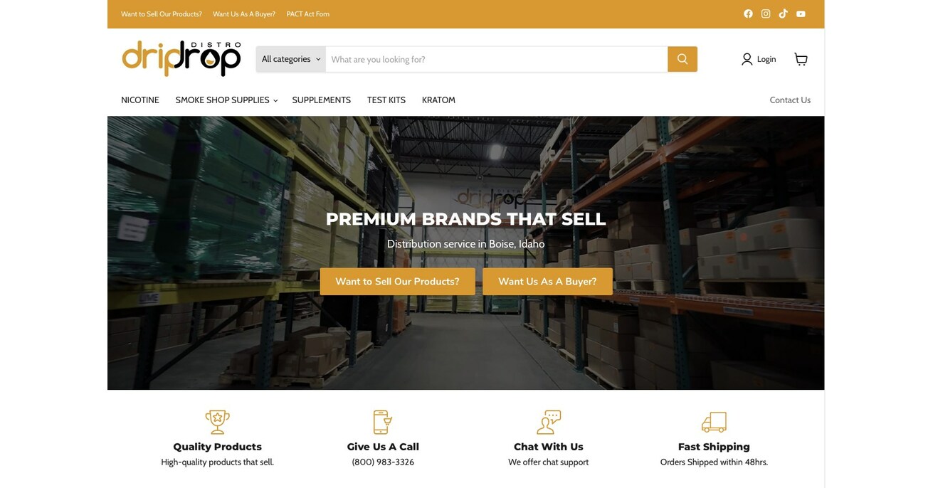Drip Drop Distro Unveils New Website: Elevating the Online Shopping ...