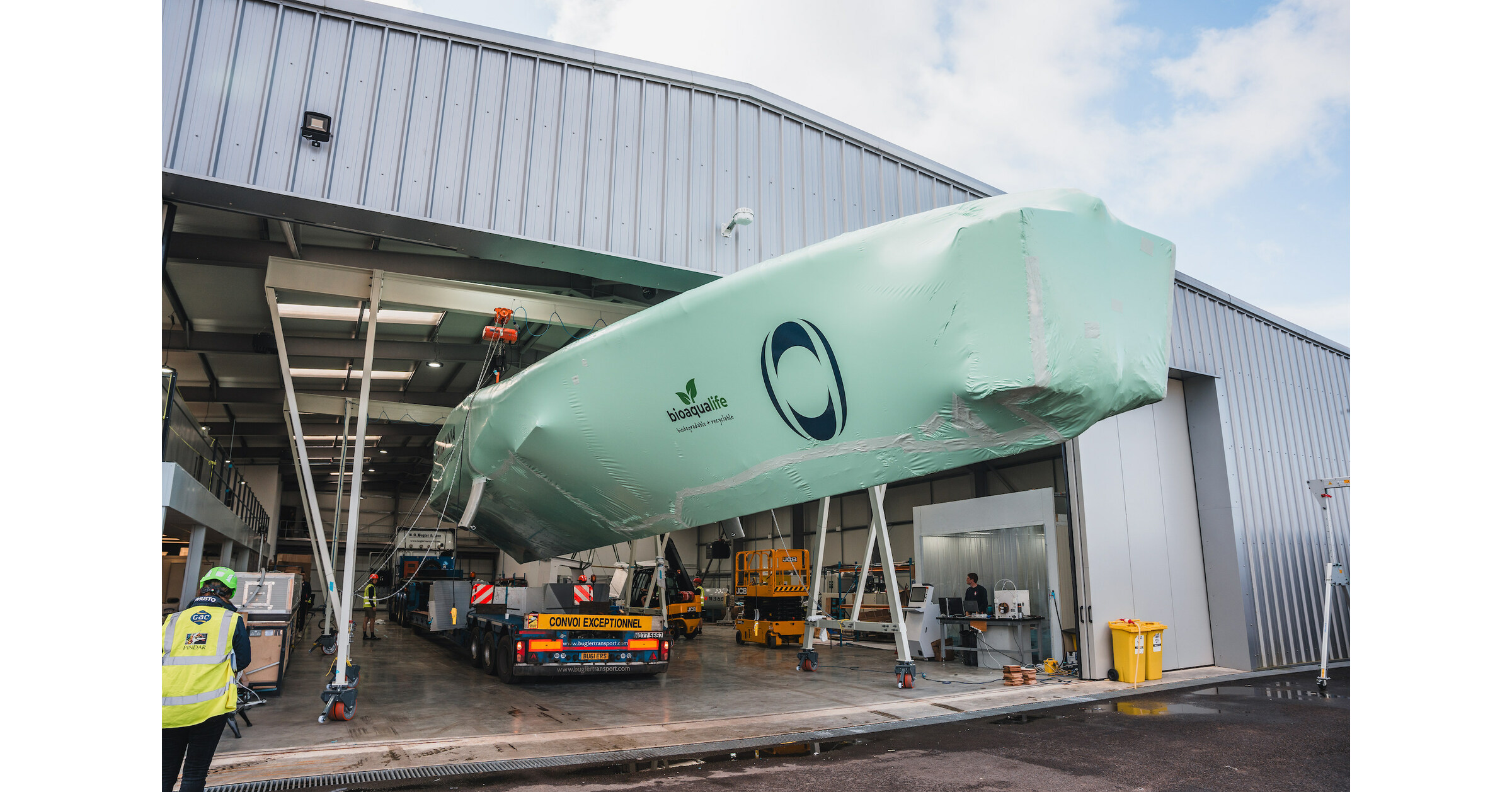 INEOS BRITANNIA Selects bioaqualife as Official Sustainable Wrap Supplier