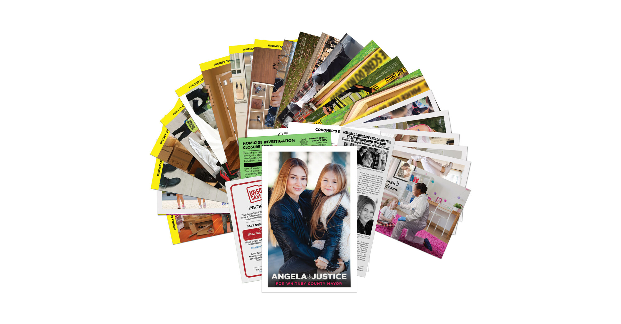 Unsolved Case Files Unveils Thrilling New Mystery: Angela Justice Photo ...