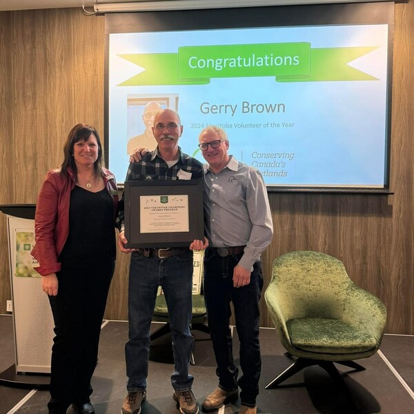 Gerry Brown Honored as Ducks Unlimited Canada's Manitoba Volunteer of ...
