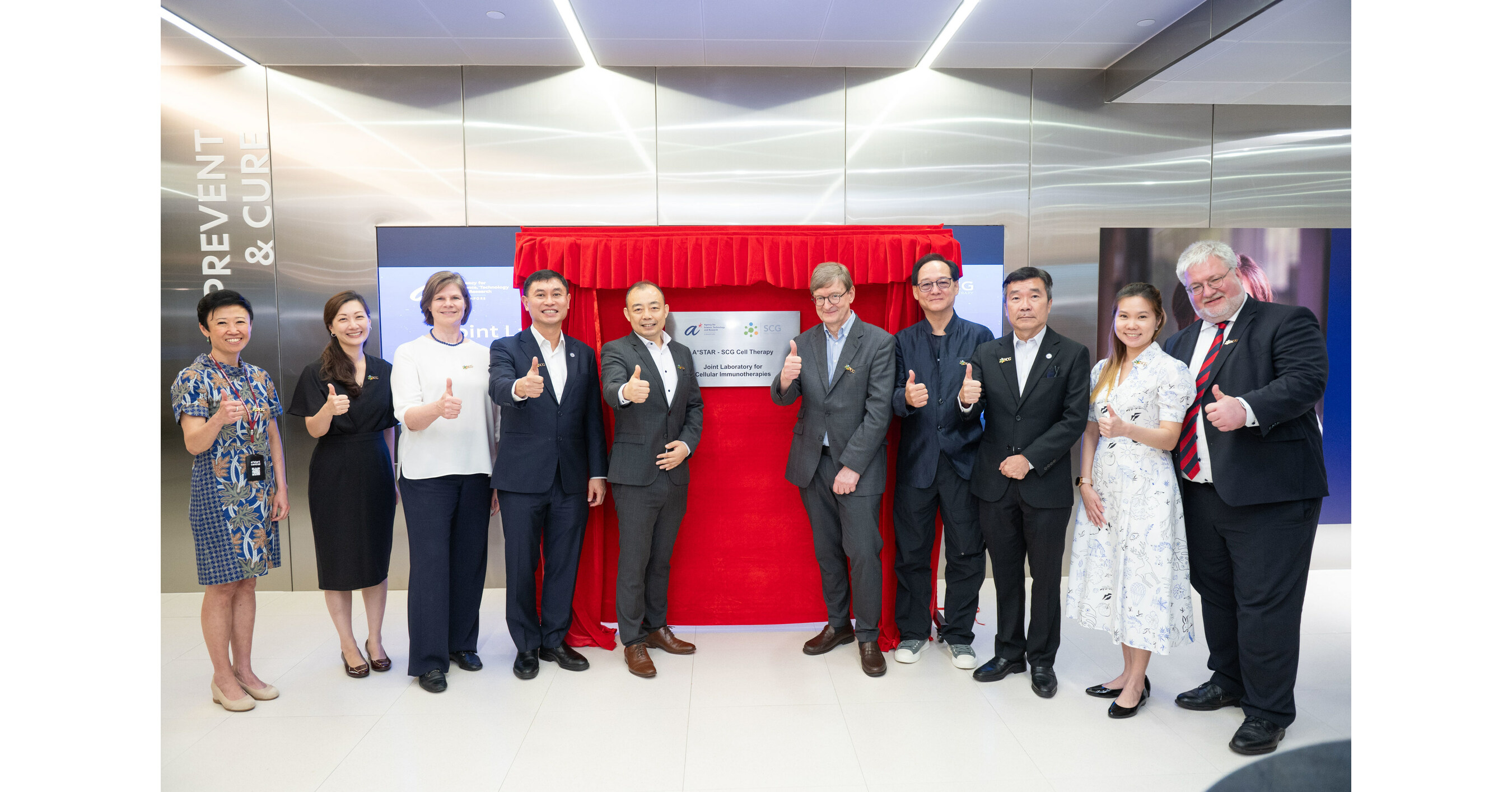 SCG CELL THERAPY AND A*STAR LAUNCH JOINT LABS WITH COLLABORATION ...