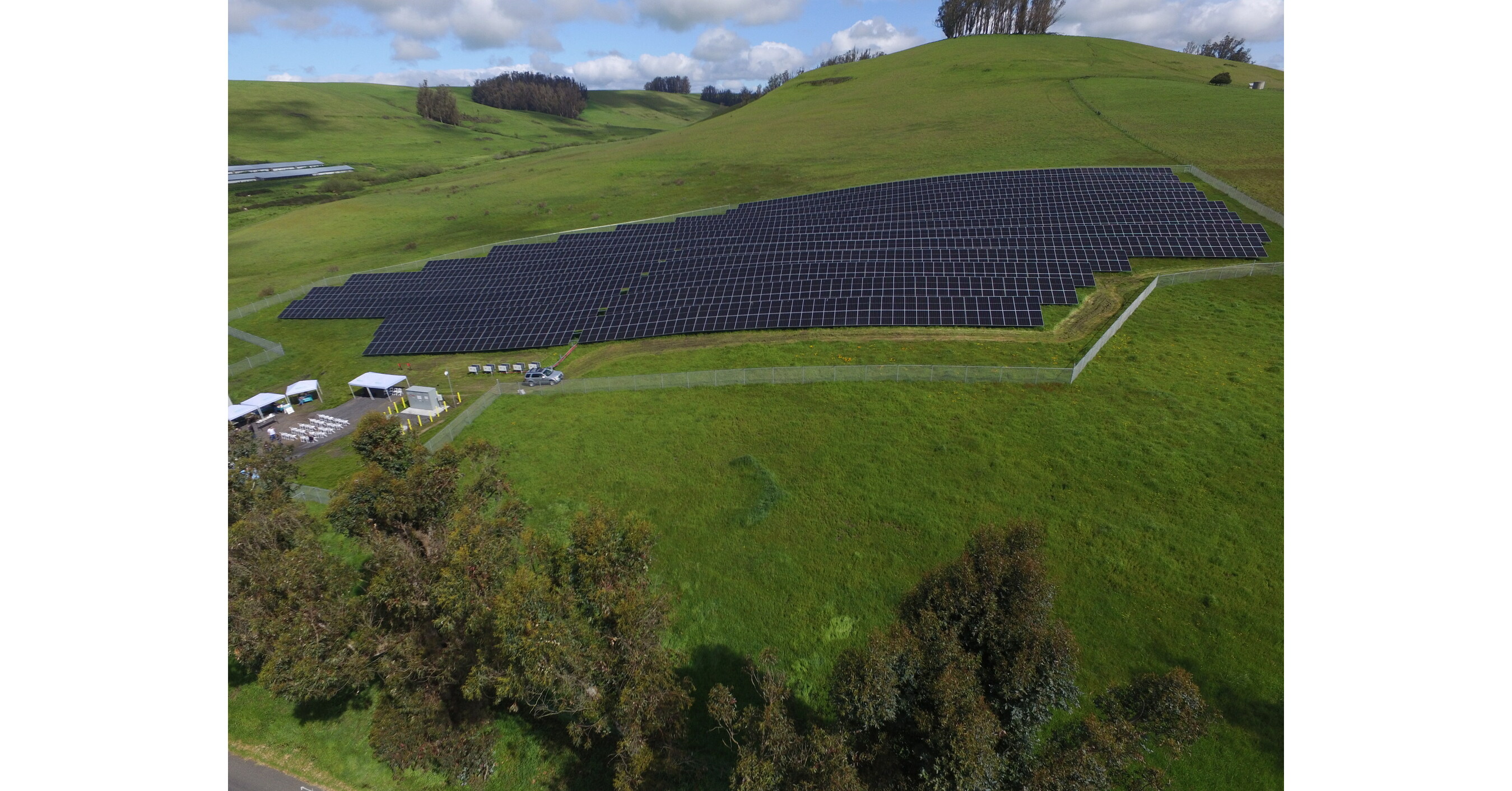 New Solar Project Powers Up in Tomales, California