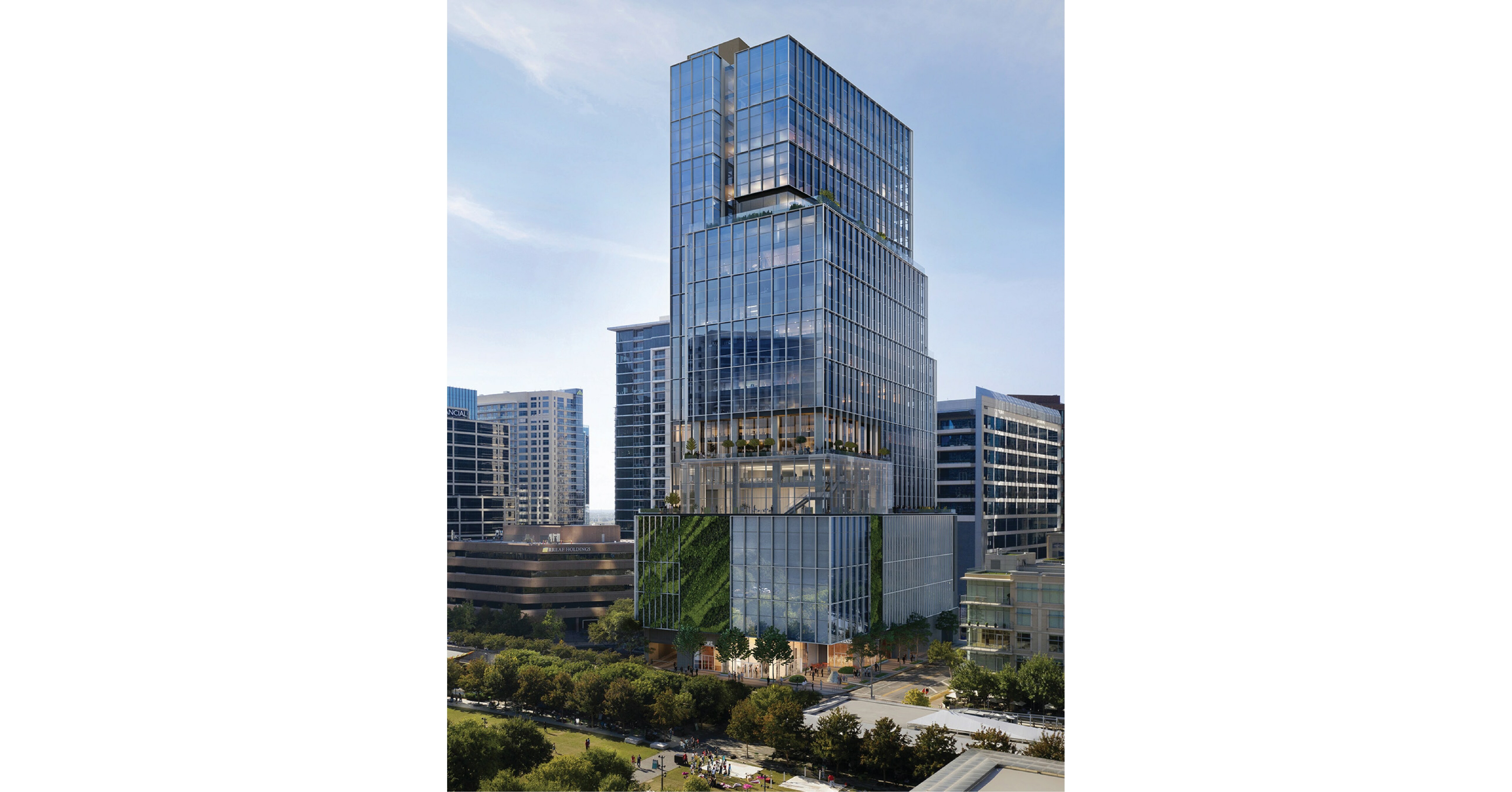 $290M construction financing secured for Dallas Class AA trophy office ...