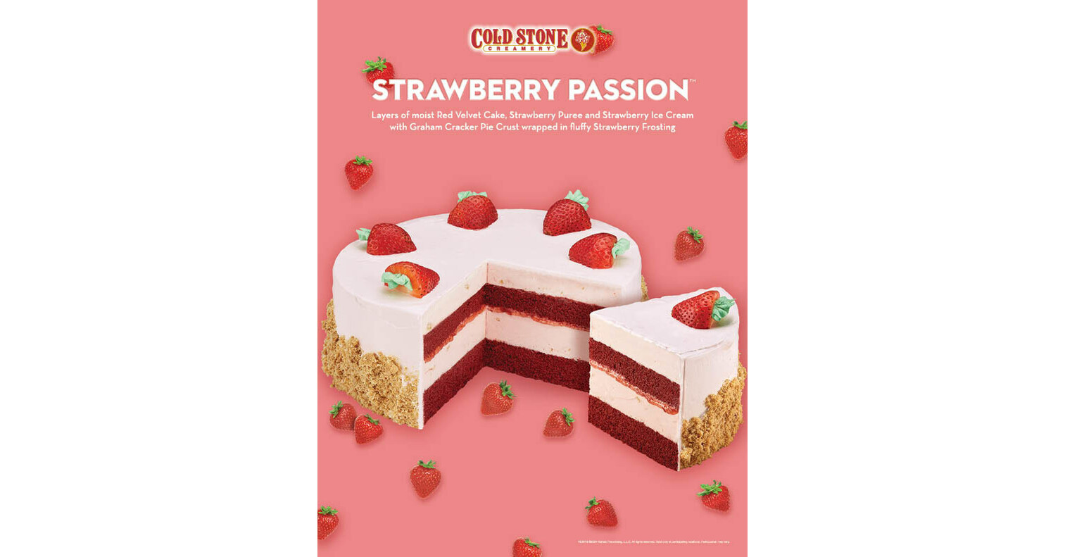 Sweeten Mother's Day with a Strawberry Passion™ Cake from Cold Stone ...