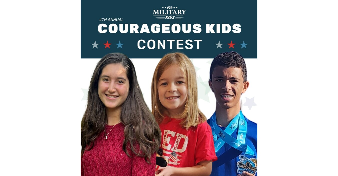 Our Military Kids® Presents Courageous Kids Contest Winners