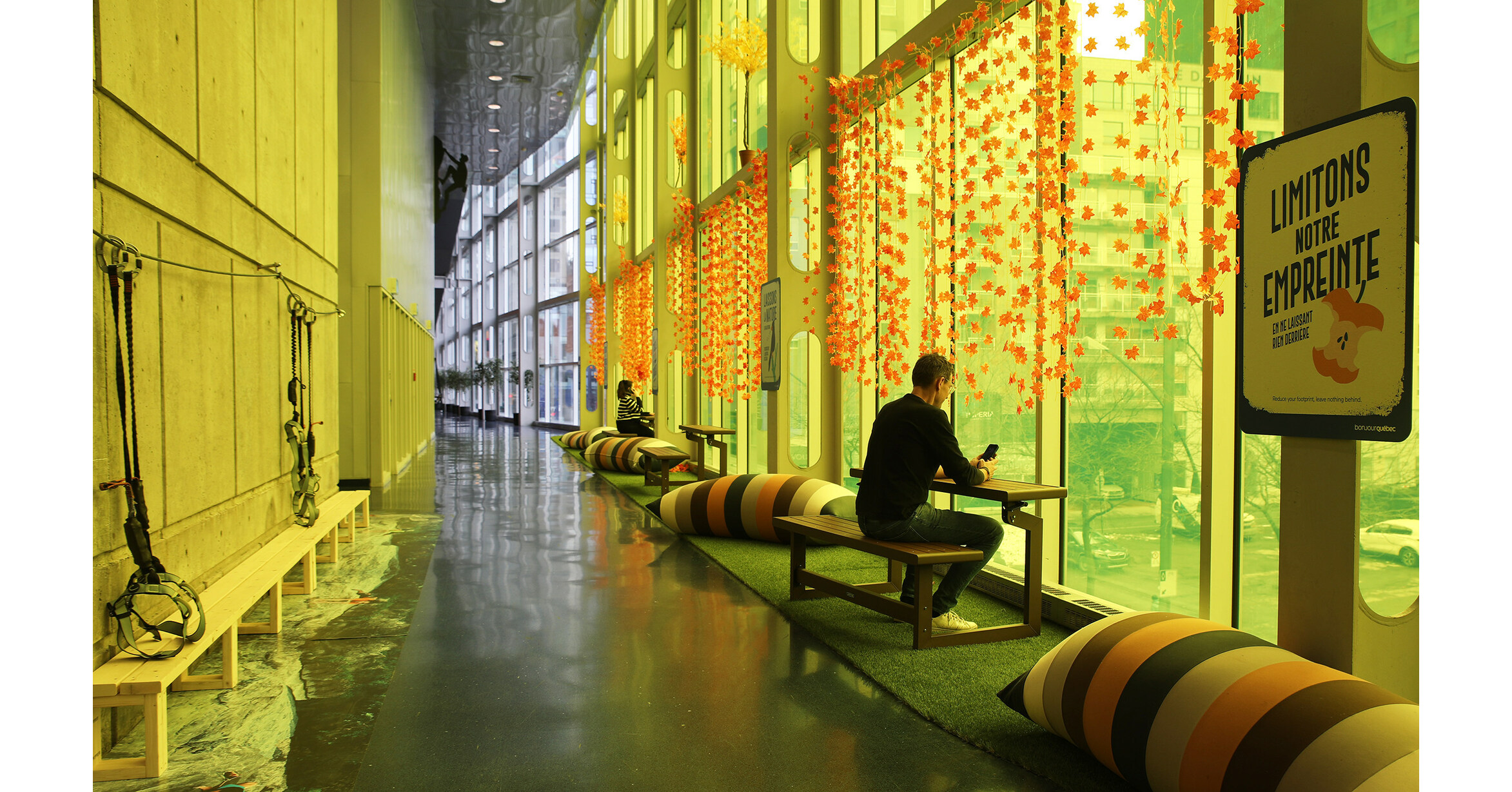 The Palais des congrès de Montréal showcases nature in Québec to ...