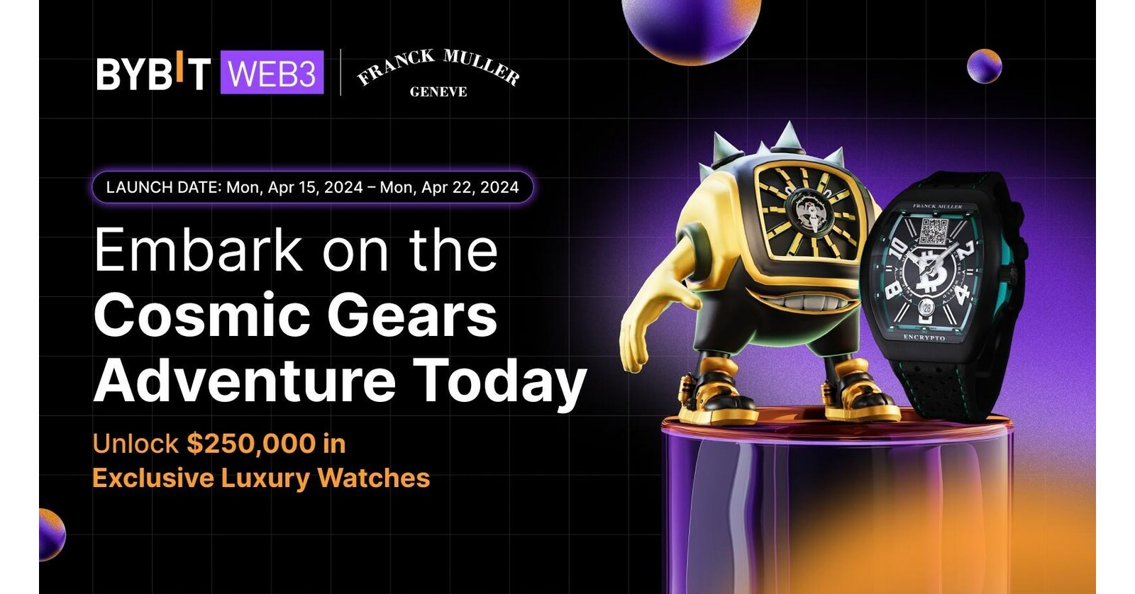 Bybit and Franck Muller Partner with Sidus Heroes to Launch Cosmic ...