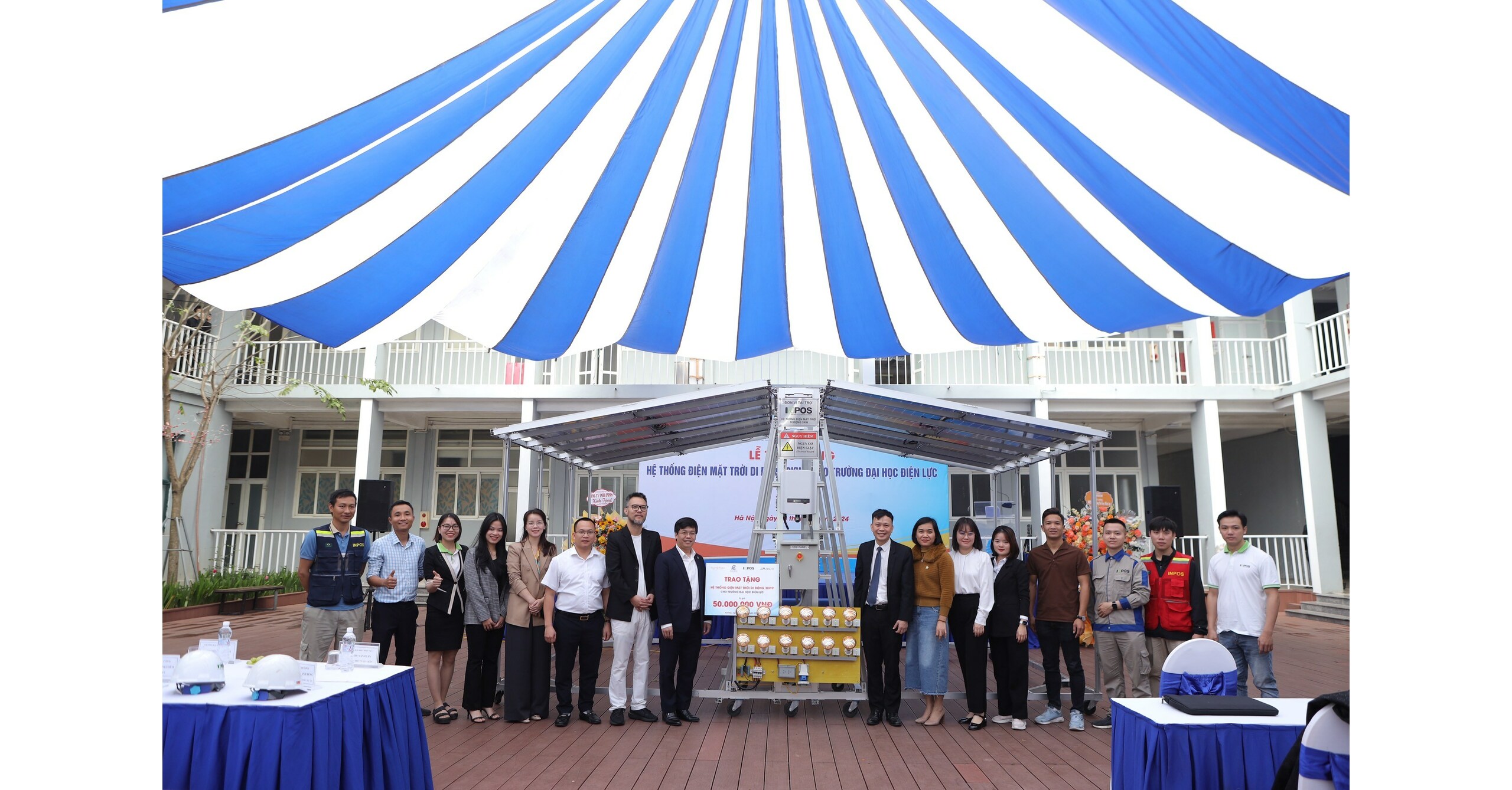 JA Solar Partners with INPOS to Donate Mobile PV System to Vietnam ...