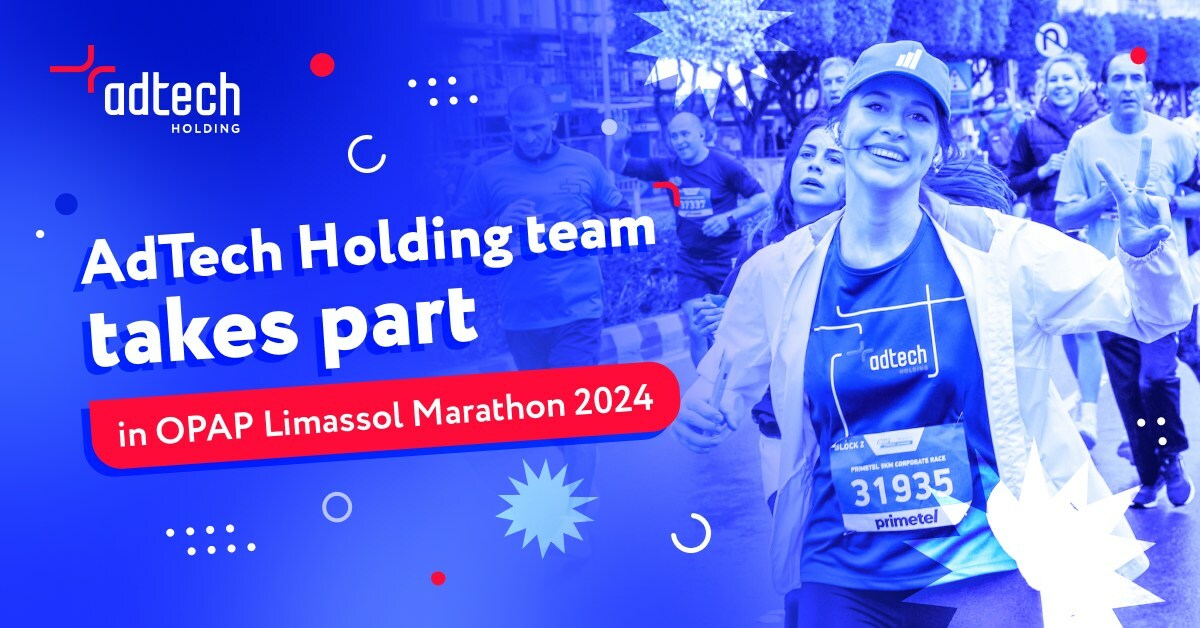 AdTech Holding's Spirited Participation in the OPAP Limassol Marathon 2024