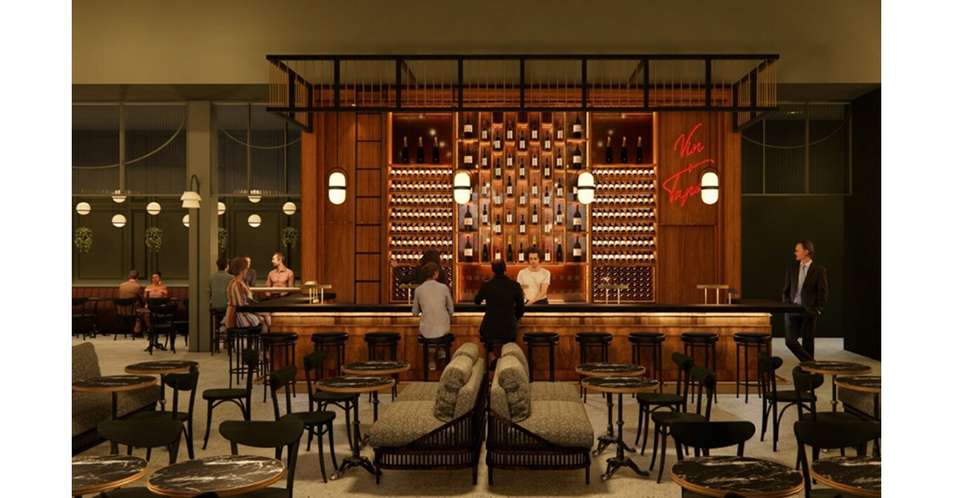 Le Fou Fou, European-Style Food Hall, Set to Open at Royalmount