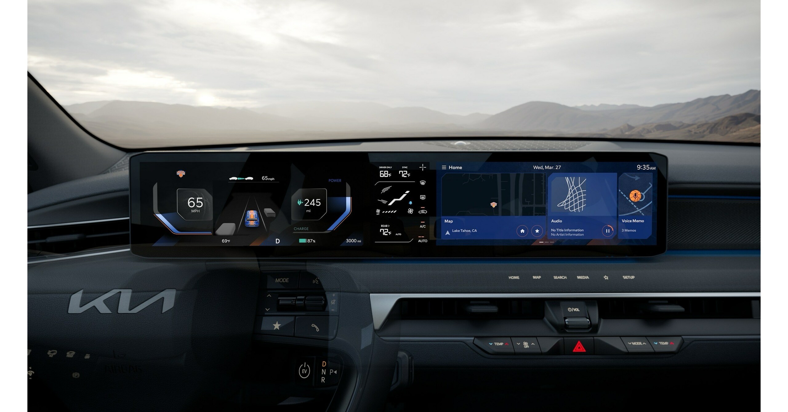 JUST IN TIME FOR THE PLAYOFFS, KIA'S IN-CAR NBA DISPLAY THEMES LET ...