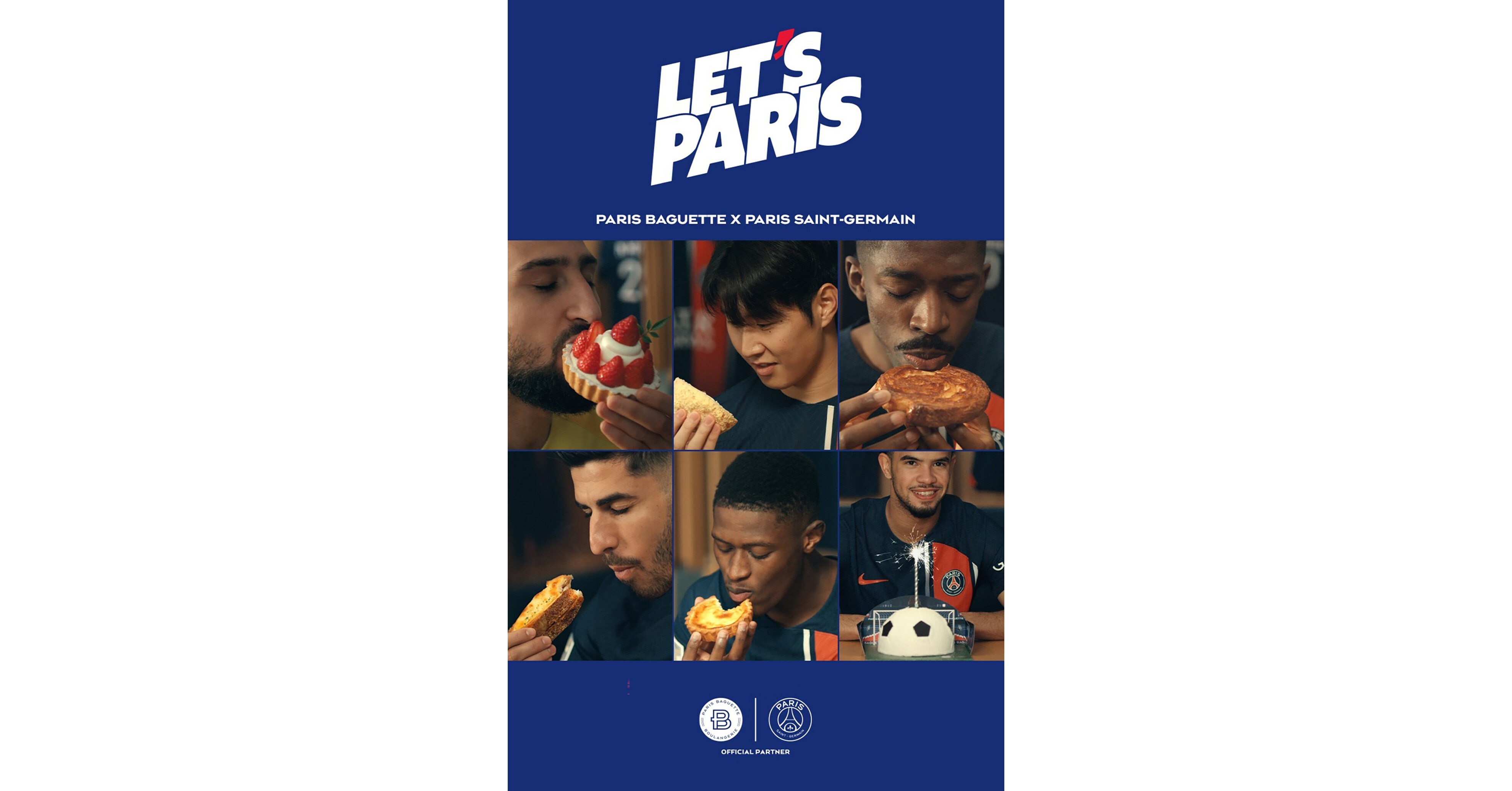 Paris Baguette Teams Up with Paris Saint-Germain to Broadcast its "Let ...