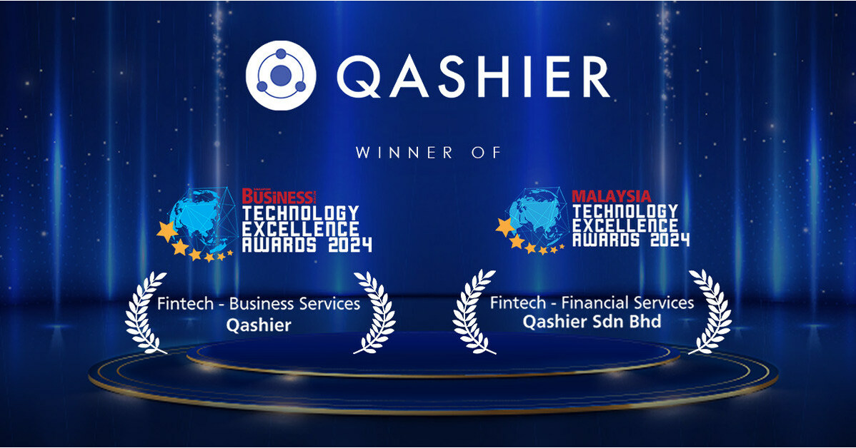 Qashier triumphs with two awards for Fintech categories at Singapore ...