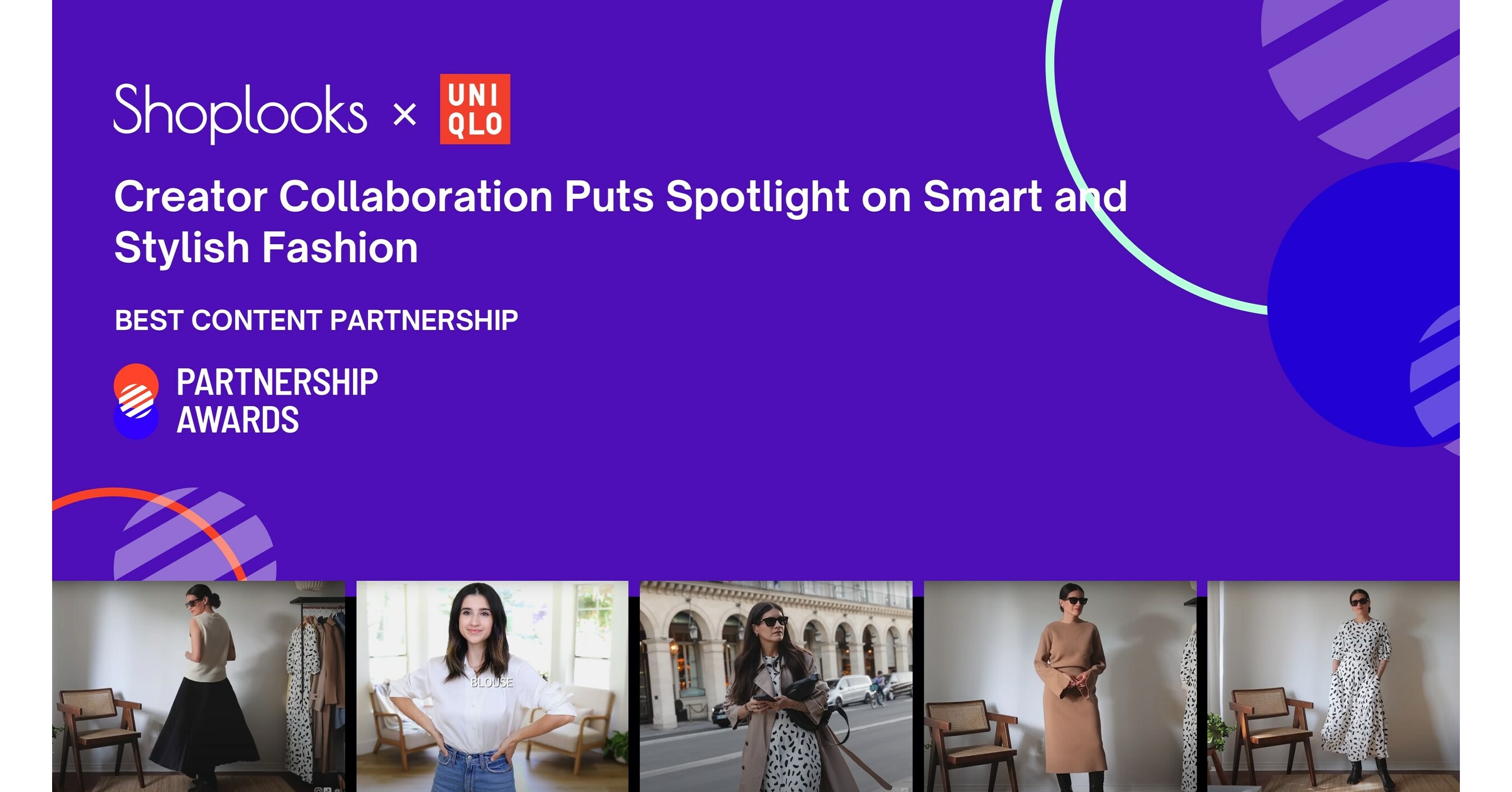 Shoplooks Wins Best Content Partnership for Uniqlo Campaign at US ...