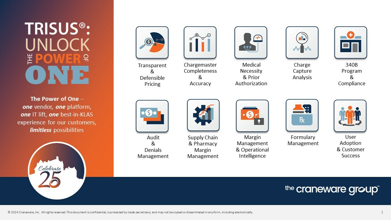 The Craneware Group Celebrates 25 Years of Success, Highlights Customer ...