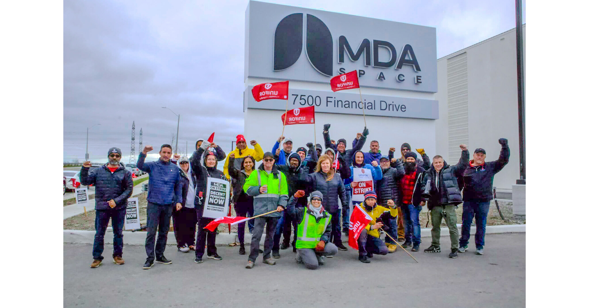 MDA Space strike continues as management refuses to negotiate with workers