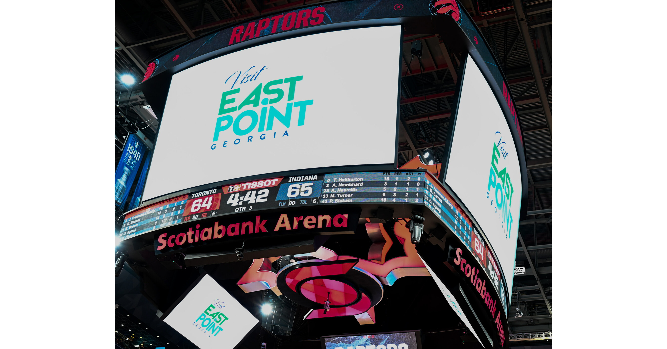 Raptors vs Pacers Halftime Show Presented by the East Point Convention ...