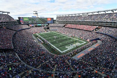 TEAM D3 CRAFTS A VIRTUAL REPLICA OF GILLETTE STADIUM AND PATRIOT PLACE