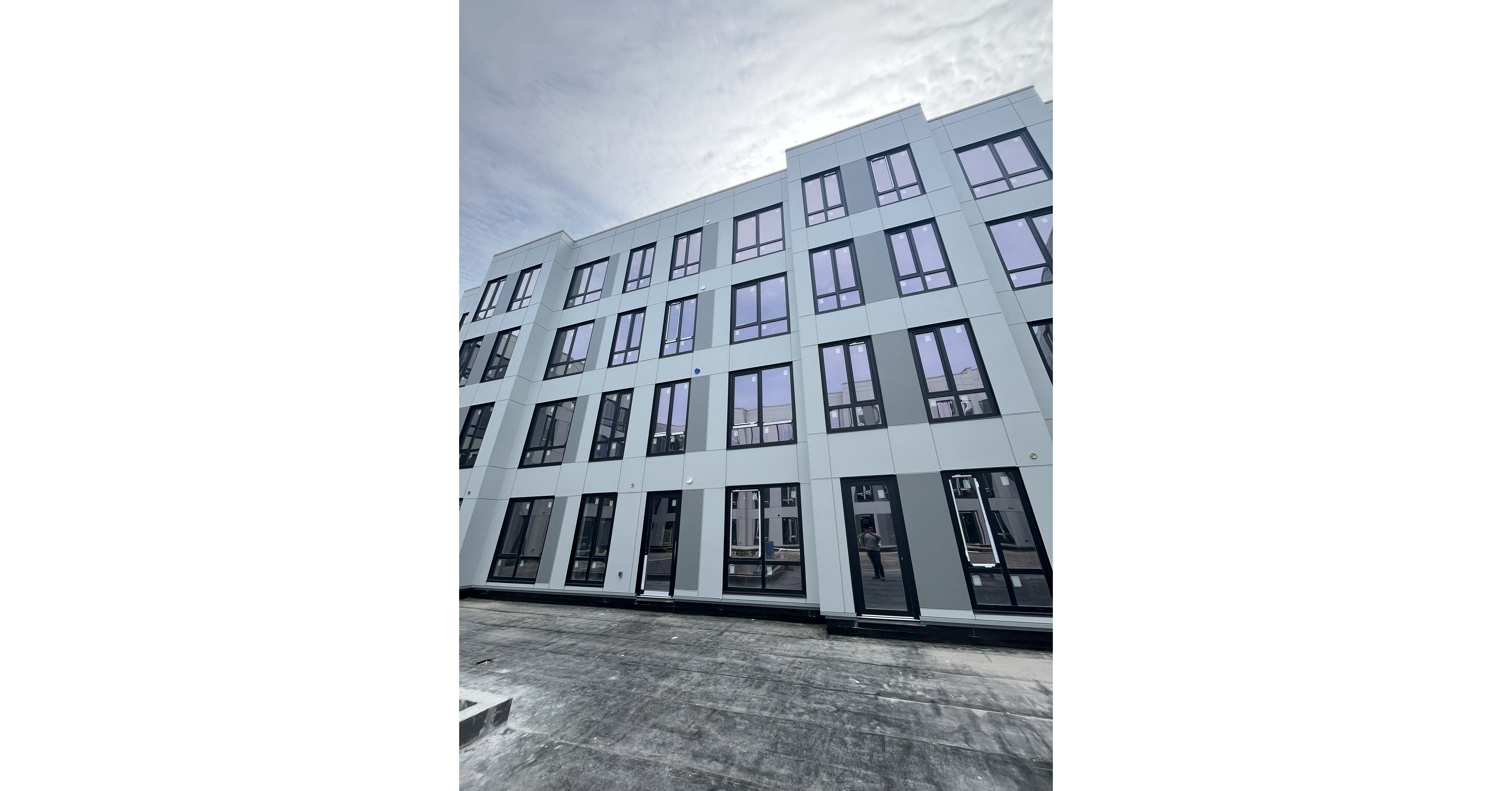 Façade Installation Nears Completion at The Forte in Hackensack NJ ...