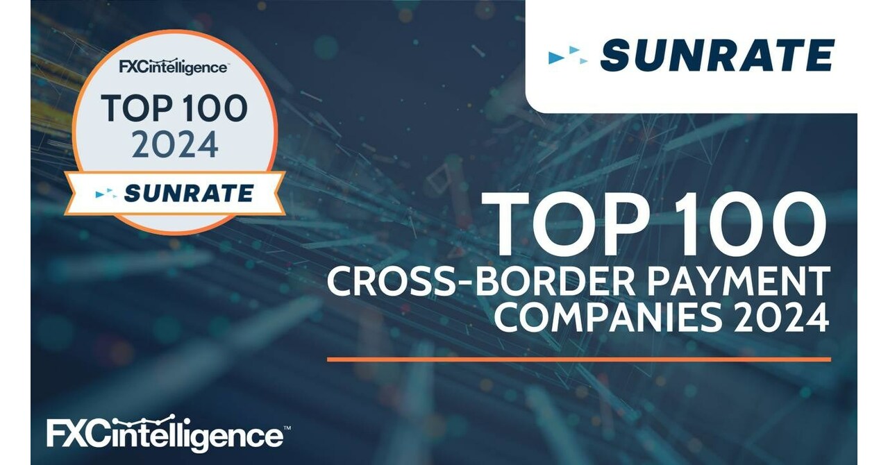 SUNRATE named one of the top 100 cross-border payment companies for ...