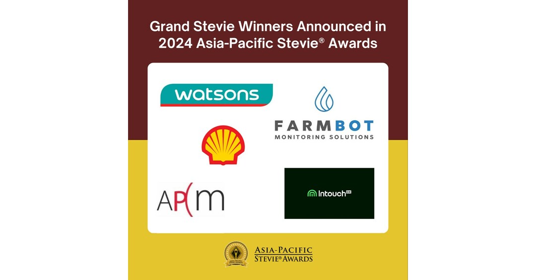 Grand Stevie Winners Announced in 2024 Asia-Pacific Stevie® Awards