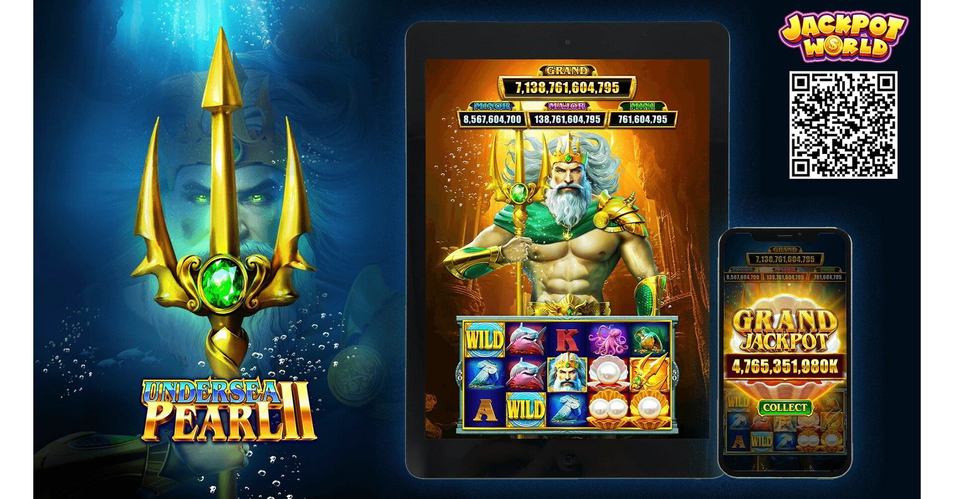 Jackpot World Unveils 'Undersea Pearl 2' Slot Machine with New Atlantis ...